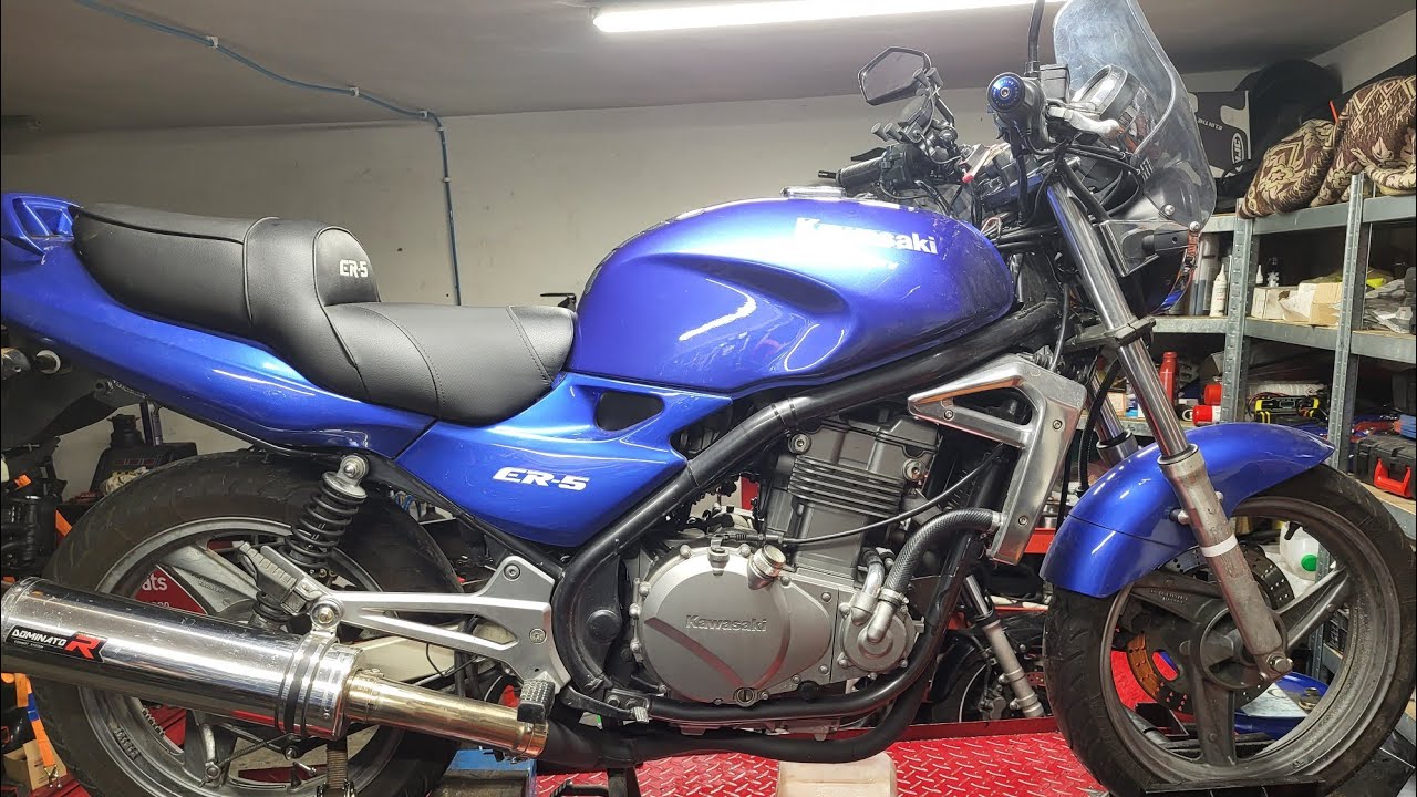Kawasaki ER5 pełen przegląd. - YouTube
