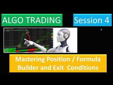 Algo Training Session 4 - Mastering Position Builder and Exit ...