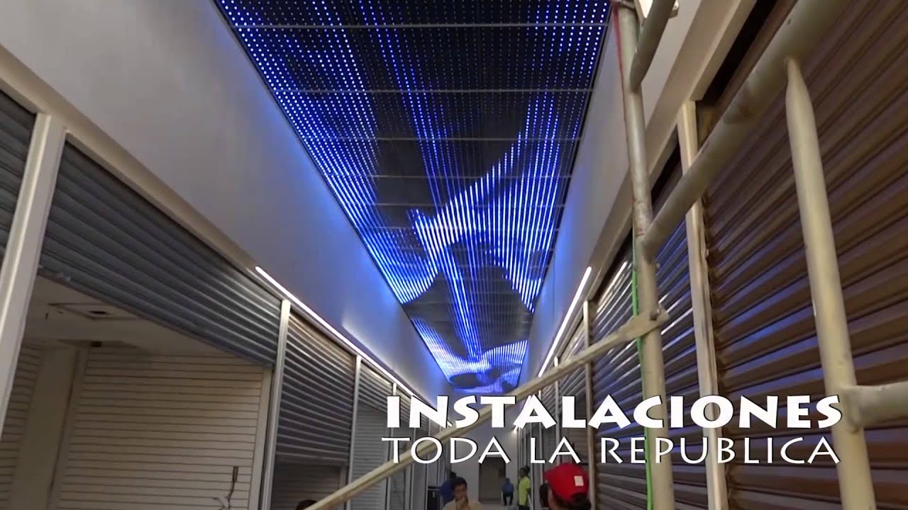 cielo de leds - YouTube
