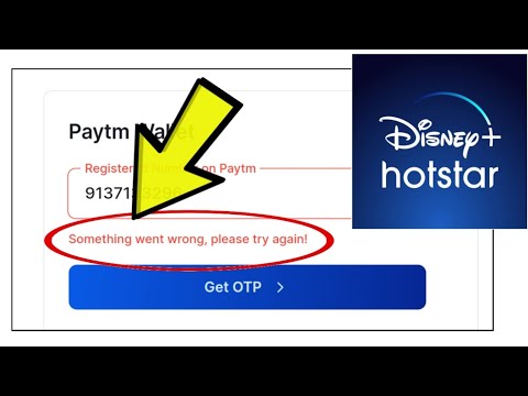 How To Fix Disney+ Hotstar App Something went wrong, Please try again ...
