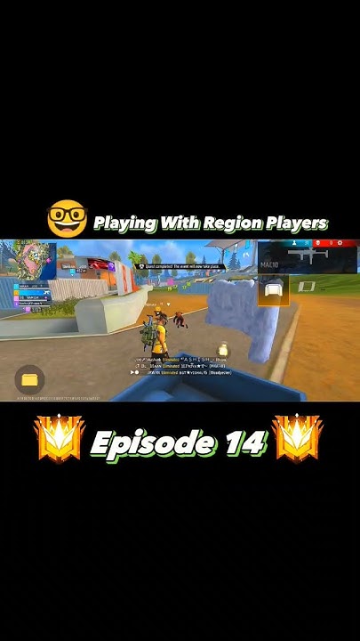 Playing With Region Top 1 Players Episode 14 Shorts Freefire