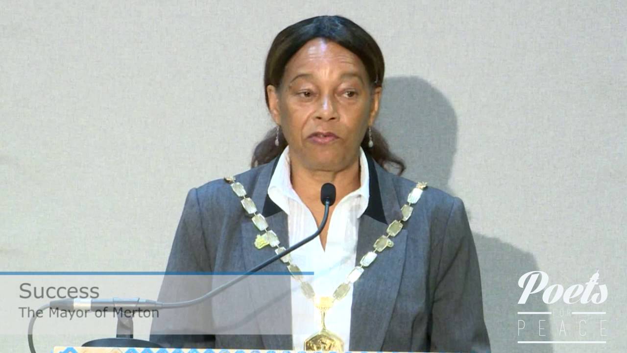 Poem on 'Success' by the Mayor of Merton - YouTube