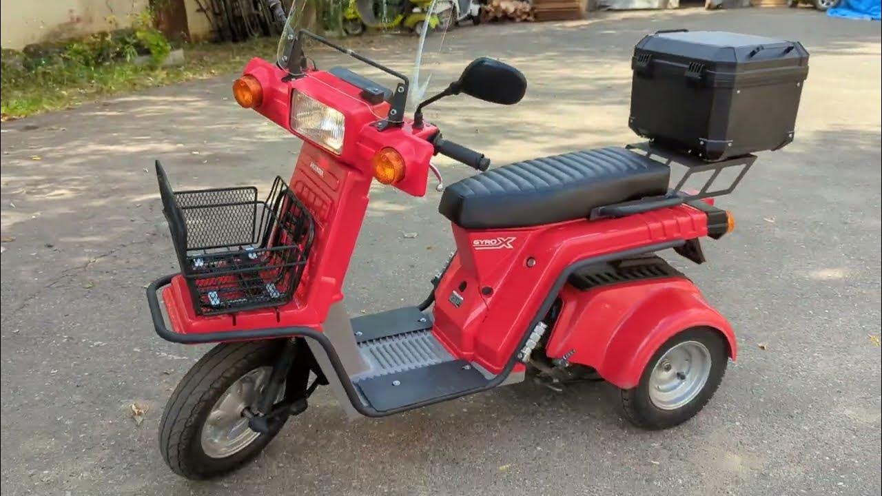 HONDA GYRO X TD02 PGM-FI 116HA38, KUPISCOOTER.RU - YouTube