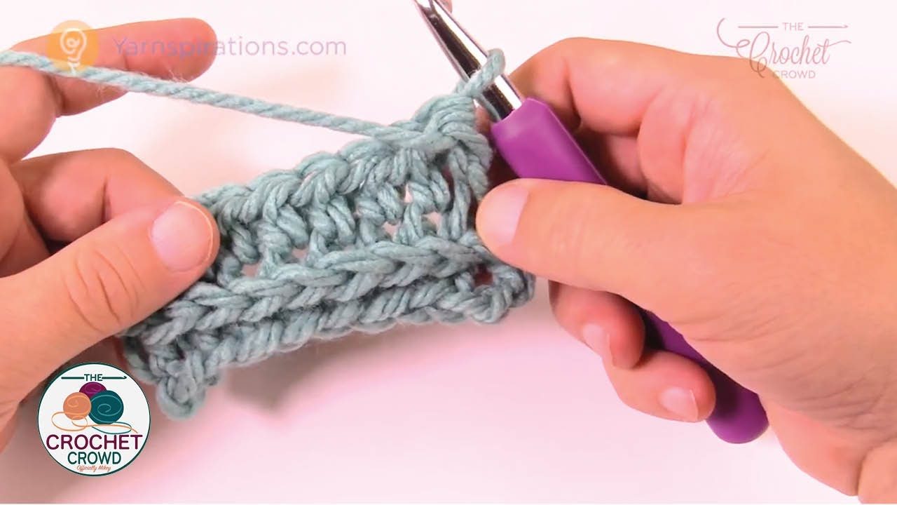 Left Hand: What is Half Double Crochet in Horizontal Front Bar? - YouTube
