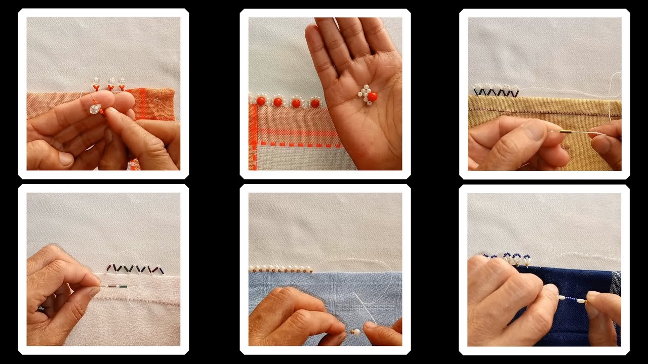 Needle Work Magic: 6 Beautiful Designs to Try. - YouTube