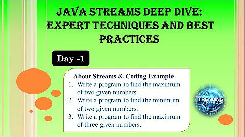 Master Java Streams in Telugu - YouTube