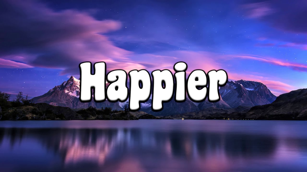happier - Olivia Rodrigo (Lyric Video) || Madison Beer,Jamie Miller ...