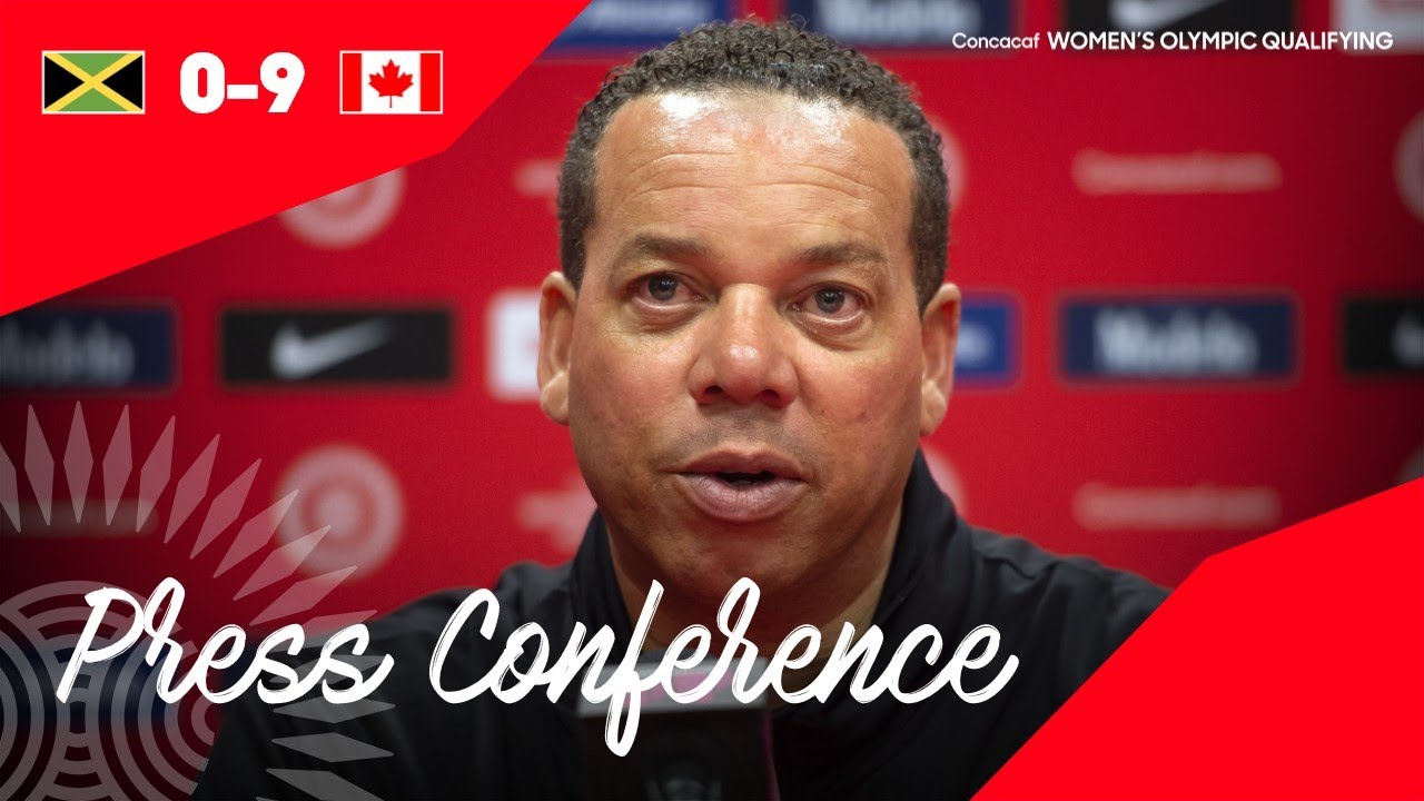 Hubert Busby (JAM) | Press Conference - YouTube