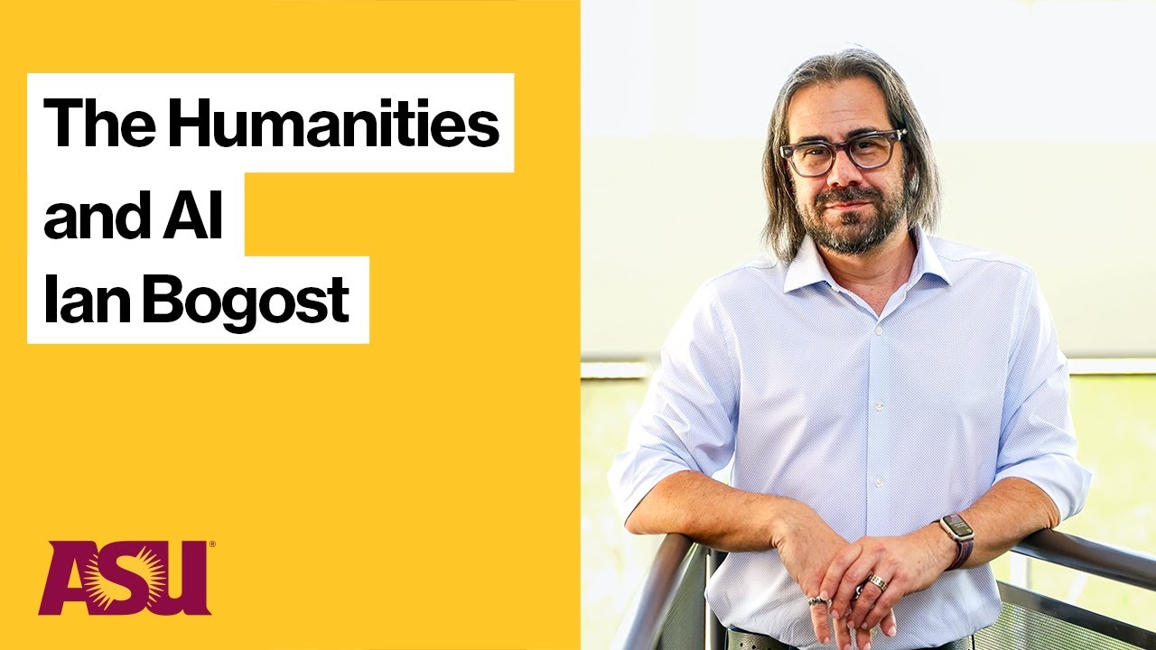The Humanities and AI | Ian Bogost, author and video game designer - YouTube