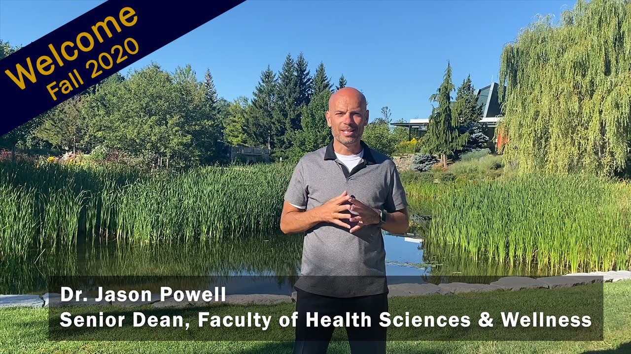 Senior Dean Jason Powell Welcomes New Students to Fall 2020 Academic ...