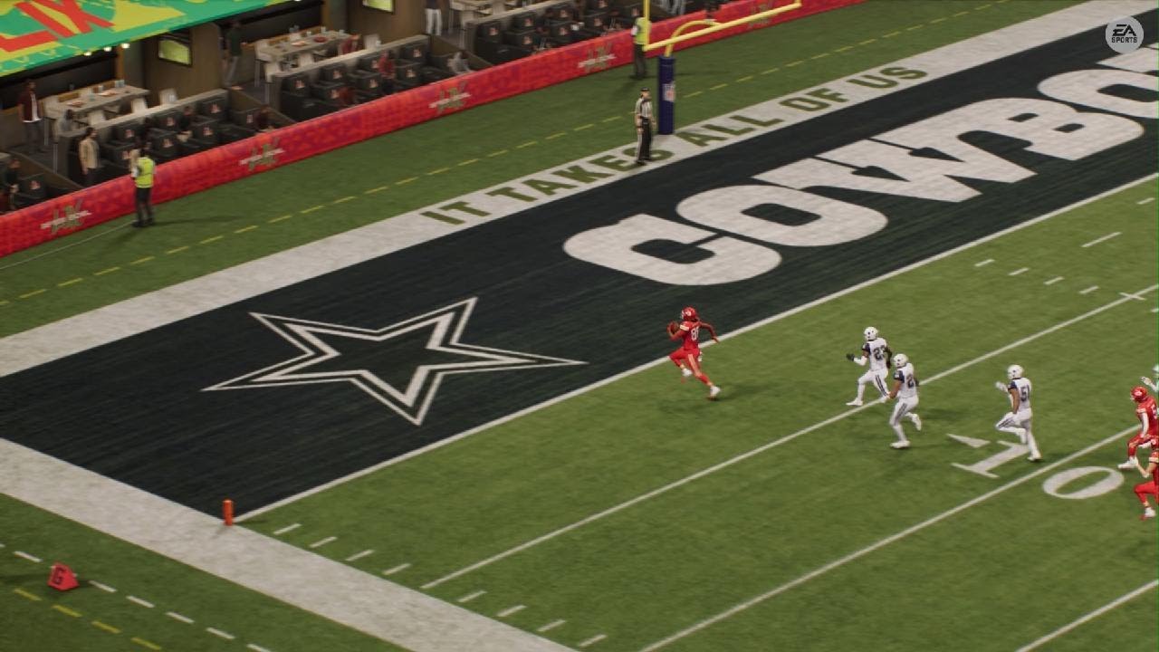 Rashid Shaheed kick return for touchdown - YouTube