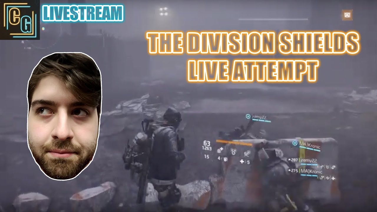 The Division Shield Live Attempt - Napalm Production And Resistance ...
