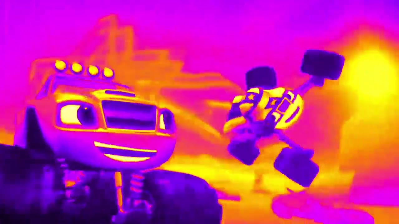 Blaze and the monster machines theme song colorful - YouTube