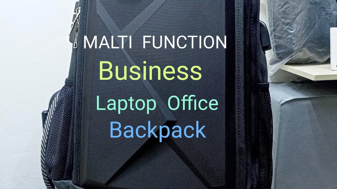 Wiersoon Laptop Office Business Backpack IMO 01875166809 - YouTube
