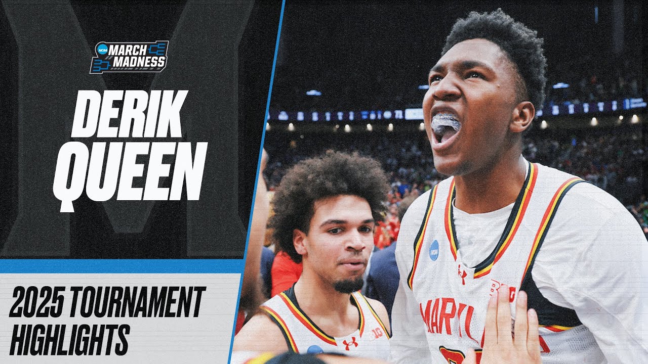 Derik Queen 2025 NCAA tournament highlights - YouTube