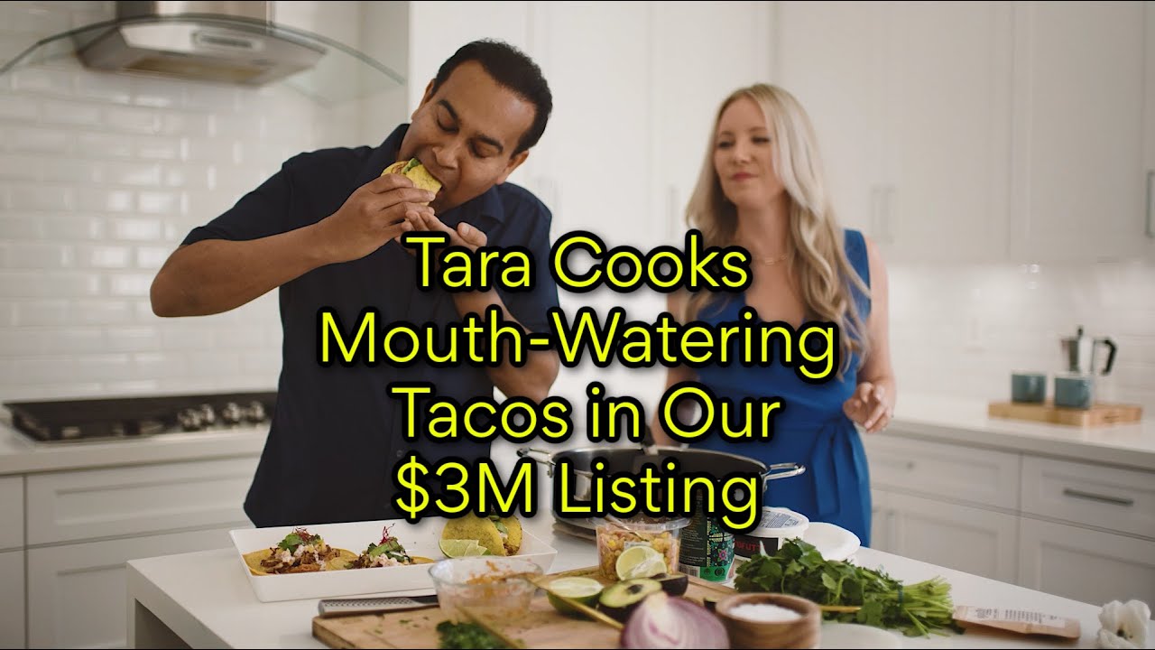 Tara Makes Mouth-Watering Tacos in Our $3M Listing in Miami - YouTube