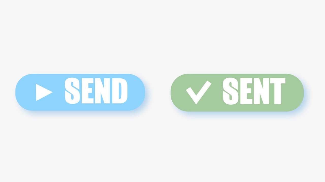 Send Button Animation In After Effects Tutorials Youtube 1844
