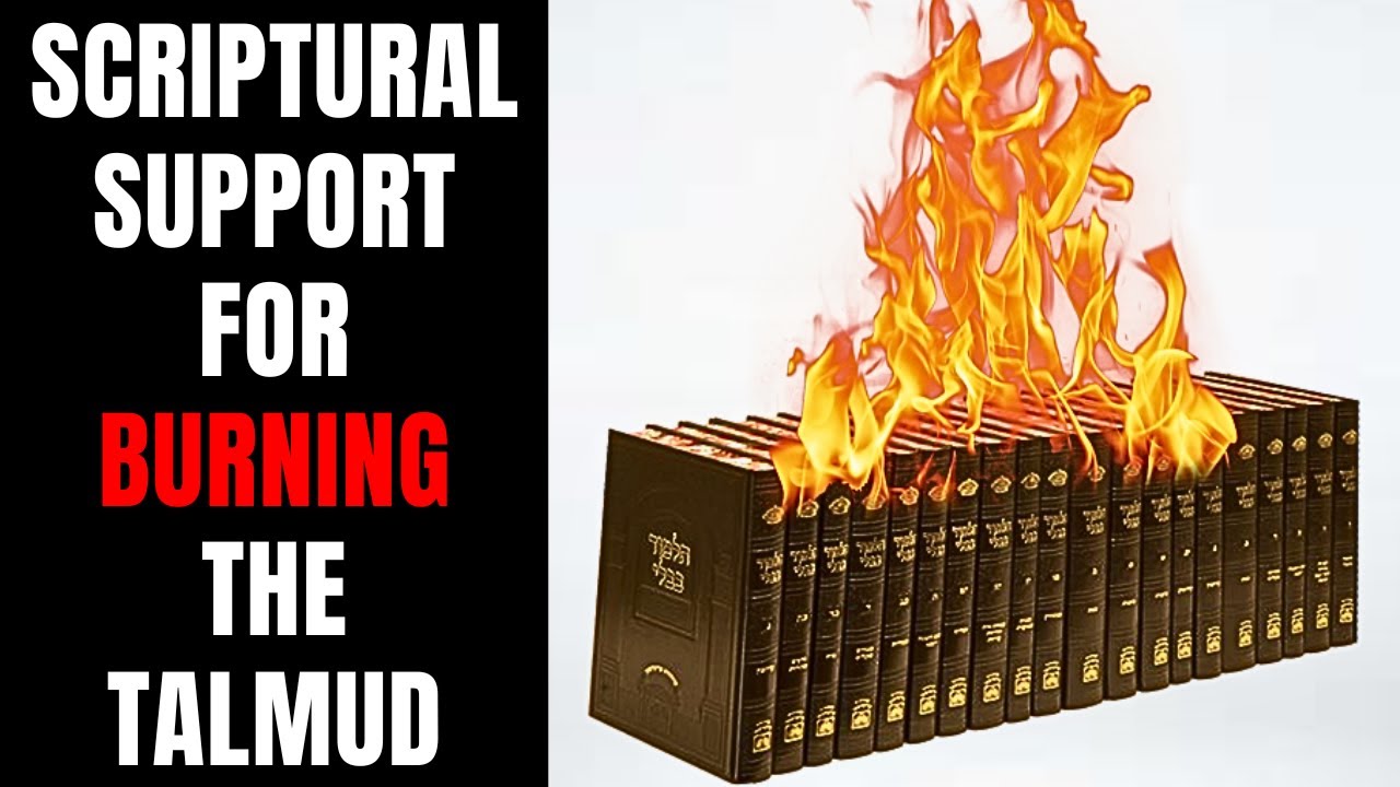Scriptural Support For Desecration Of The JudeoSatanist Talmud - YouTube