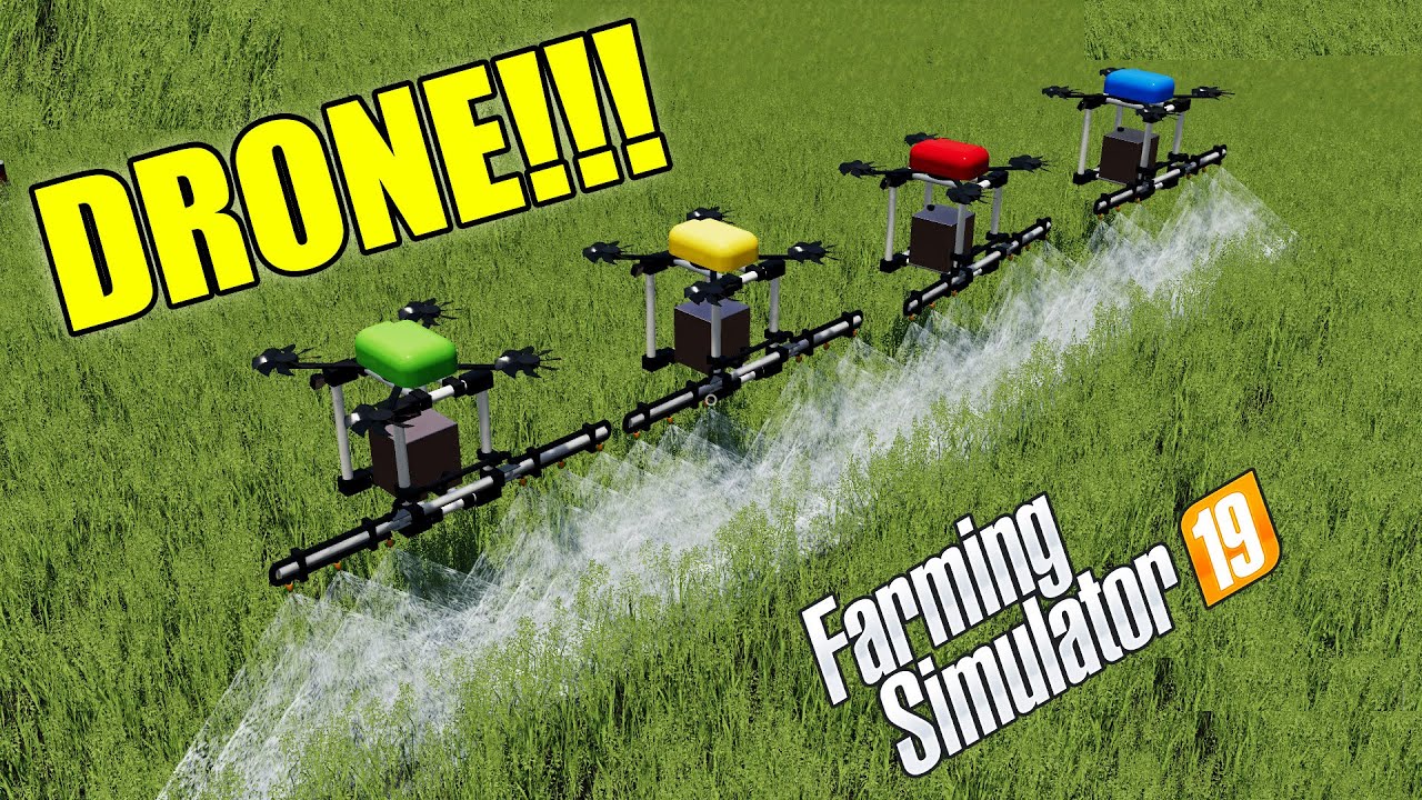 COLORED DRONE !!! WHICH COLOR IS BEST ? NEW MOD !! : Farming Simulator ...