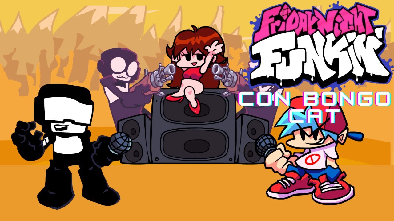 fnf mod ugh new update con bongo cat - YouTube