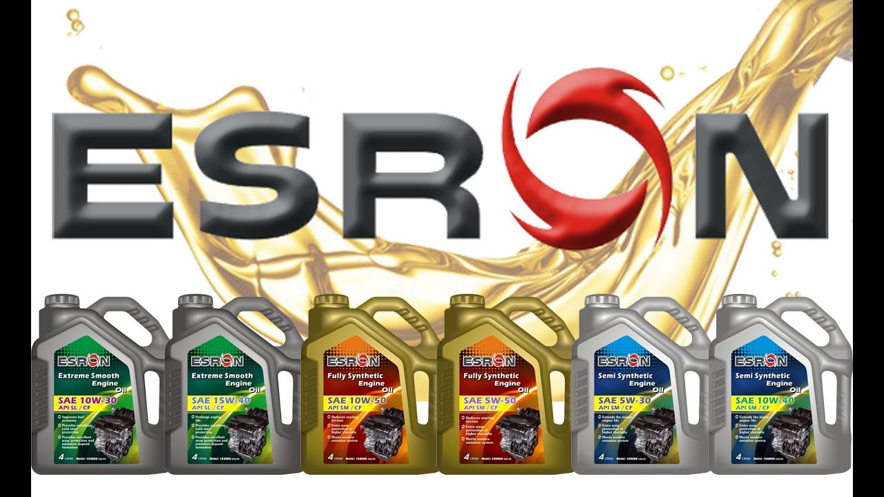 Motor Engine Oil in Malaysia - ESRON | SINO Lube SDN BHD - YouTube