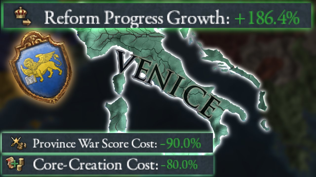 The STRONGEST Venice Run Possible?? (EU4 1.37) - YouTube