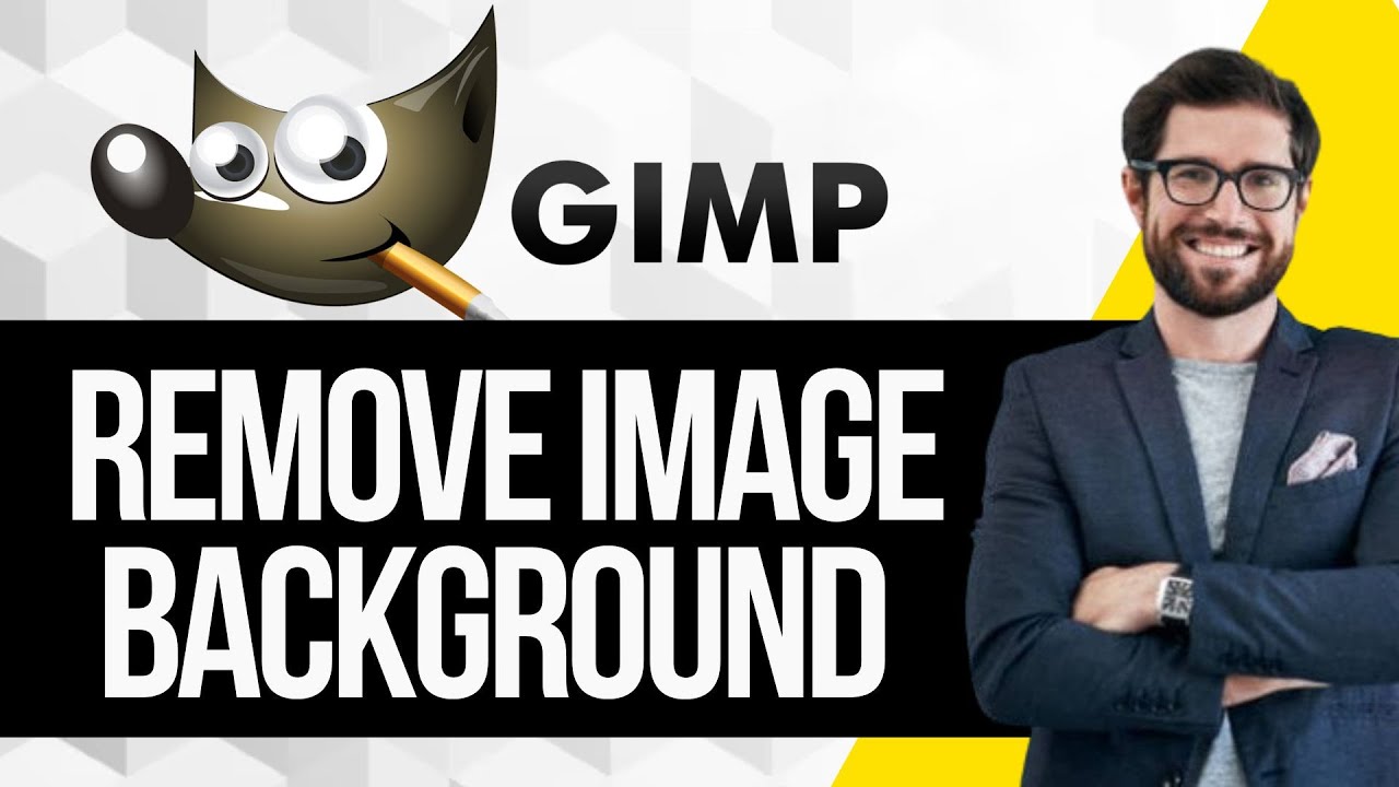 How to Remove Picture Background with GIMP - YouTube