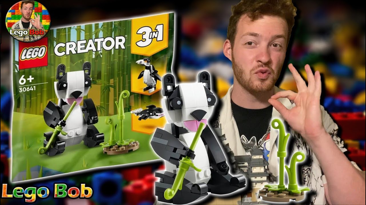Lego Panda Bear 30641 - YouTube