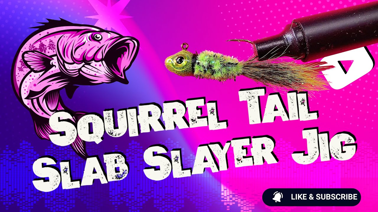 Squirrel Tail Slab Slayer Jig - YouTube