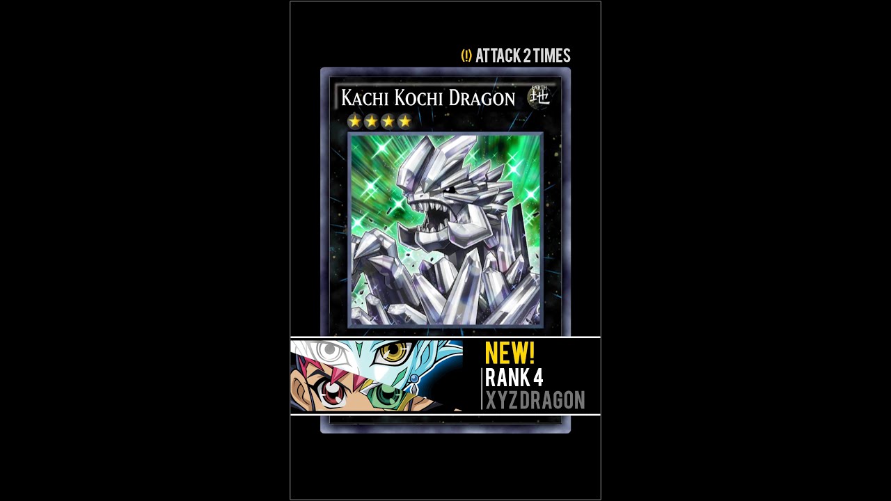 Yugioh Duel Links - Yuma and Astral : Rank 4 XYZ Monster Kachi Kochi ...