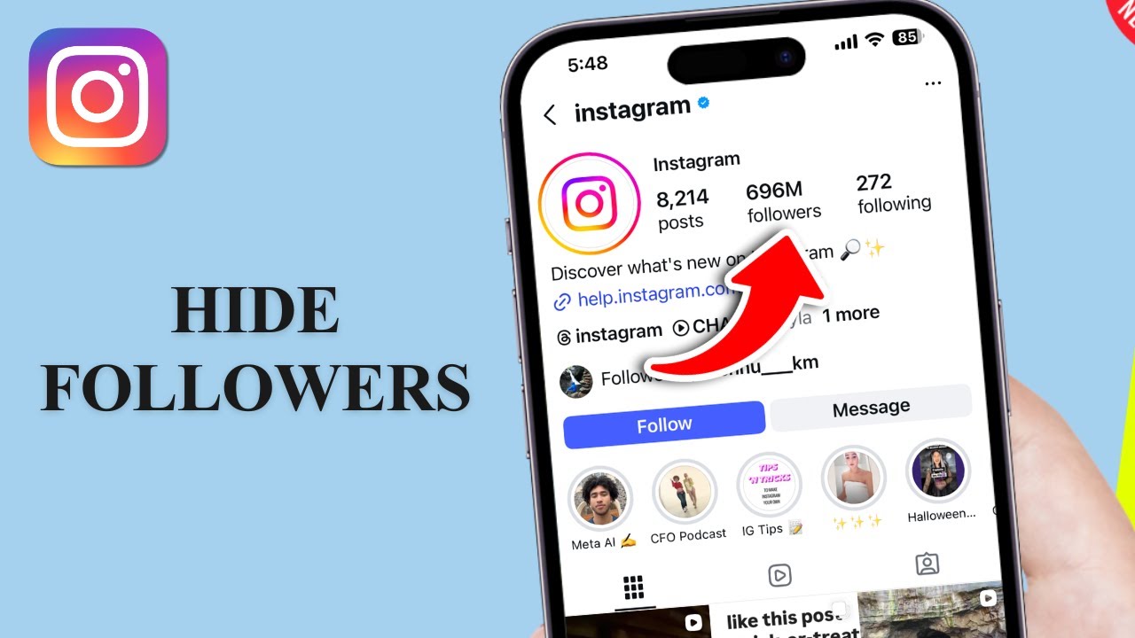 How to Limit Who Can See My Followers on Instagram - YouTube