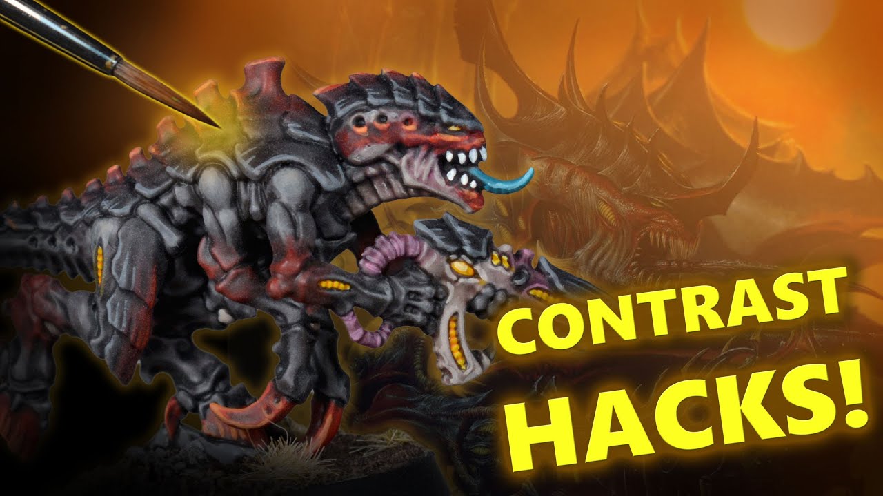 Painting Tyranids Like the 3rd Edition Codex Cover Art! | Contrast ...