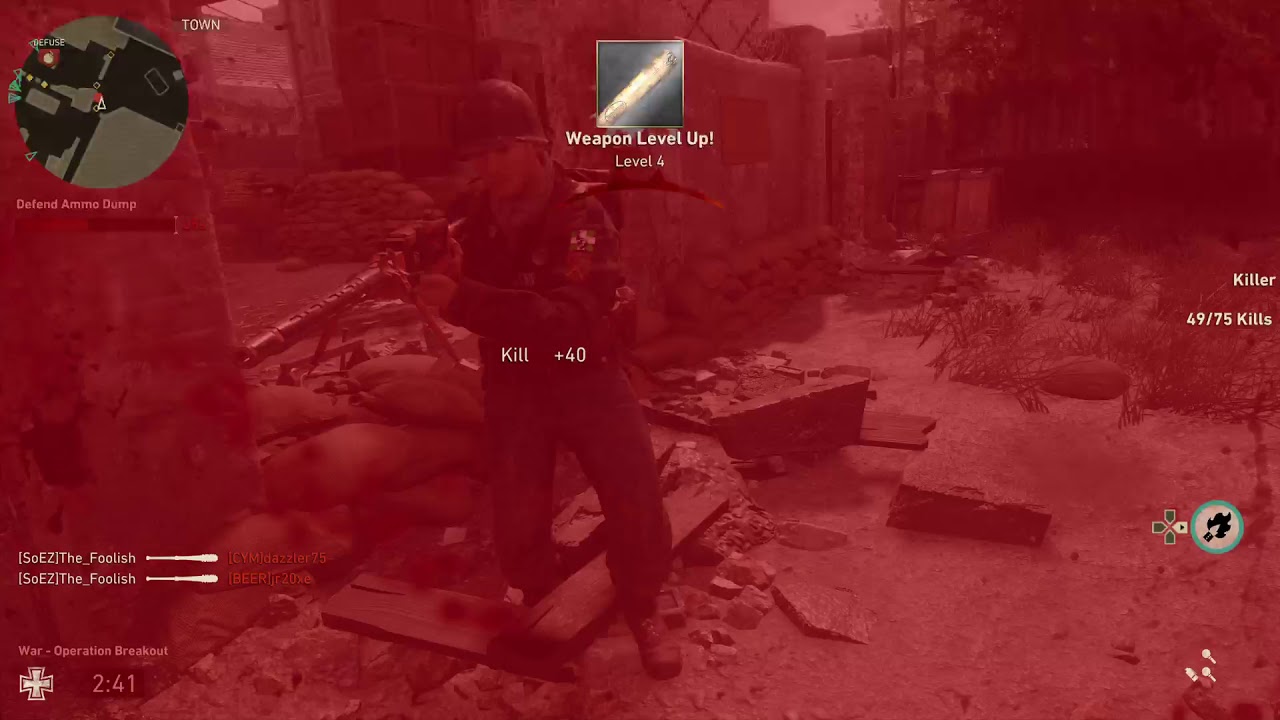 Call of Duty®: WWII BAT SUPER KILL - YouTube