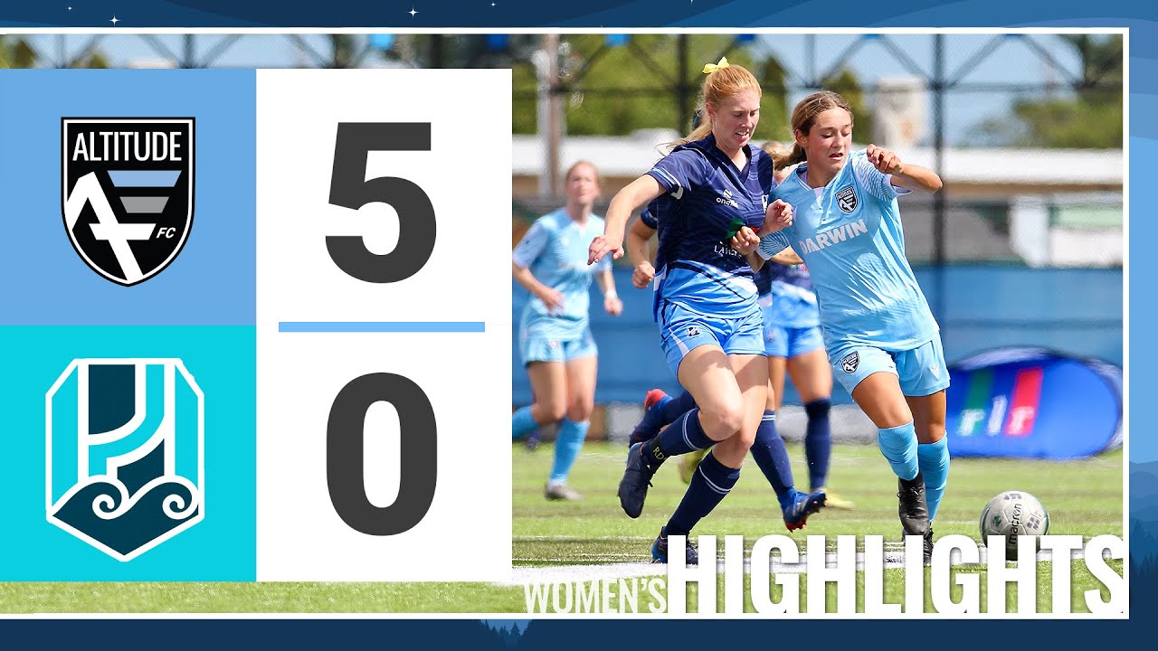 HIGHLIGHTS | Altitude FC 5 - 0 Harbourside FC (Women's) - YouTube