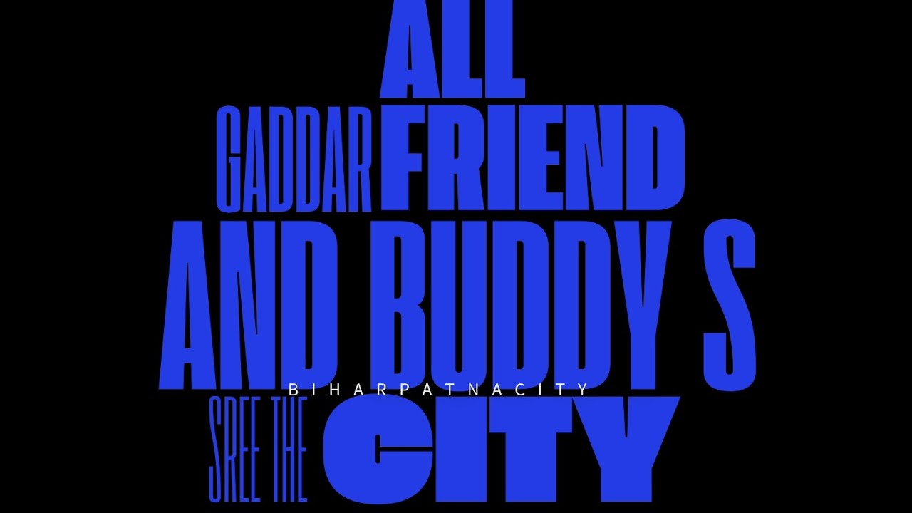 Gaddar friend all buddy's ‎@Sreethacity @Sreethacity@Sreethacity ...