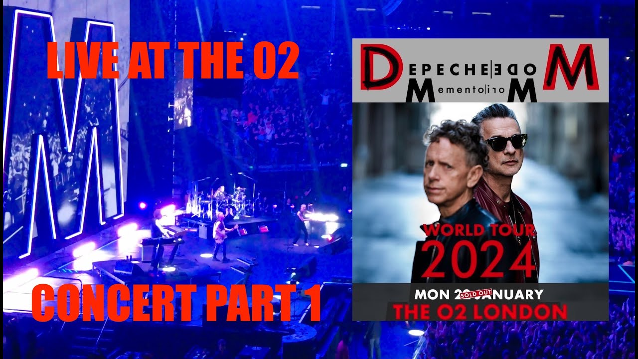 Depeche Mode Live FULL GIG CONCERT O2 Arena Greenwich London 22.01.24 ...