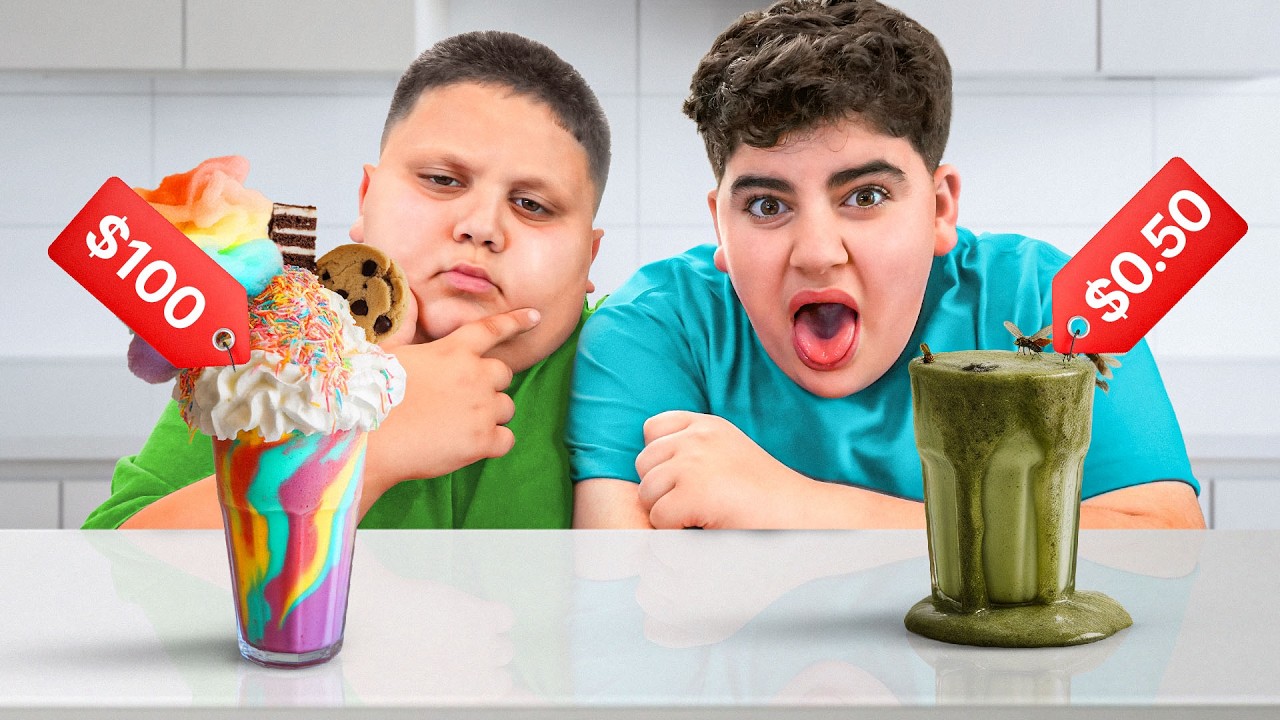 Cheap Vs Expensive Food Taste Test - YouTube