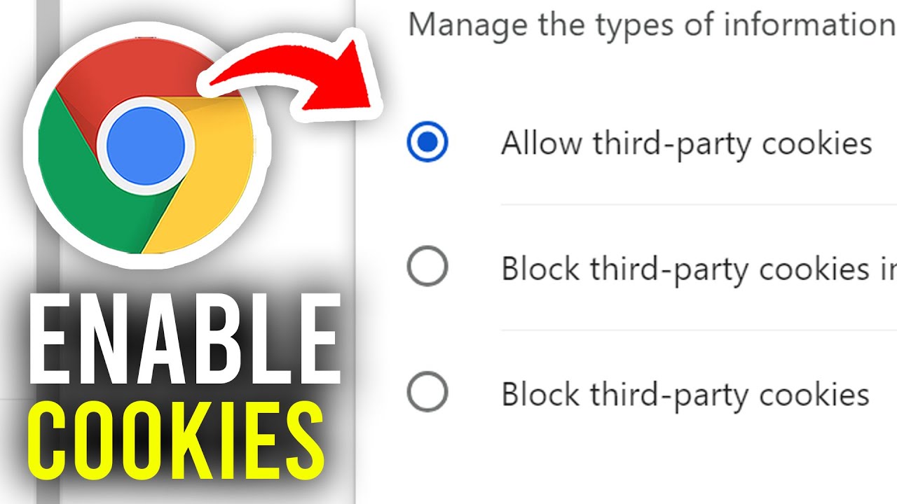 How To Enable Cookies In Google Chrome - Full Guide - YouTube