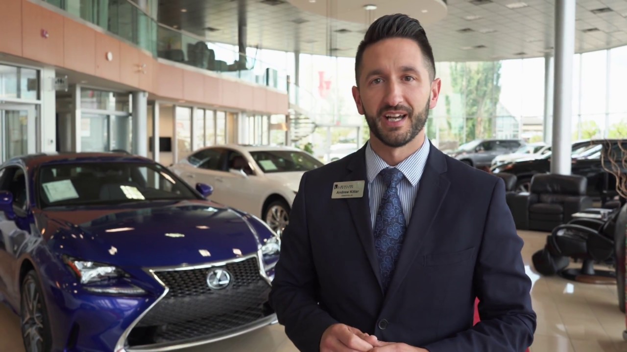 Lease a Lexus at Lexus of Edmonton - Andrew Kitlar - YouTube