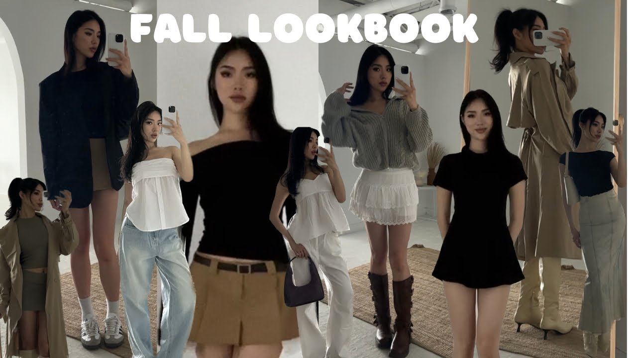 FALL LOOKBOOK (Back to school edition) - YouTube