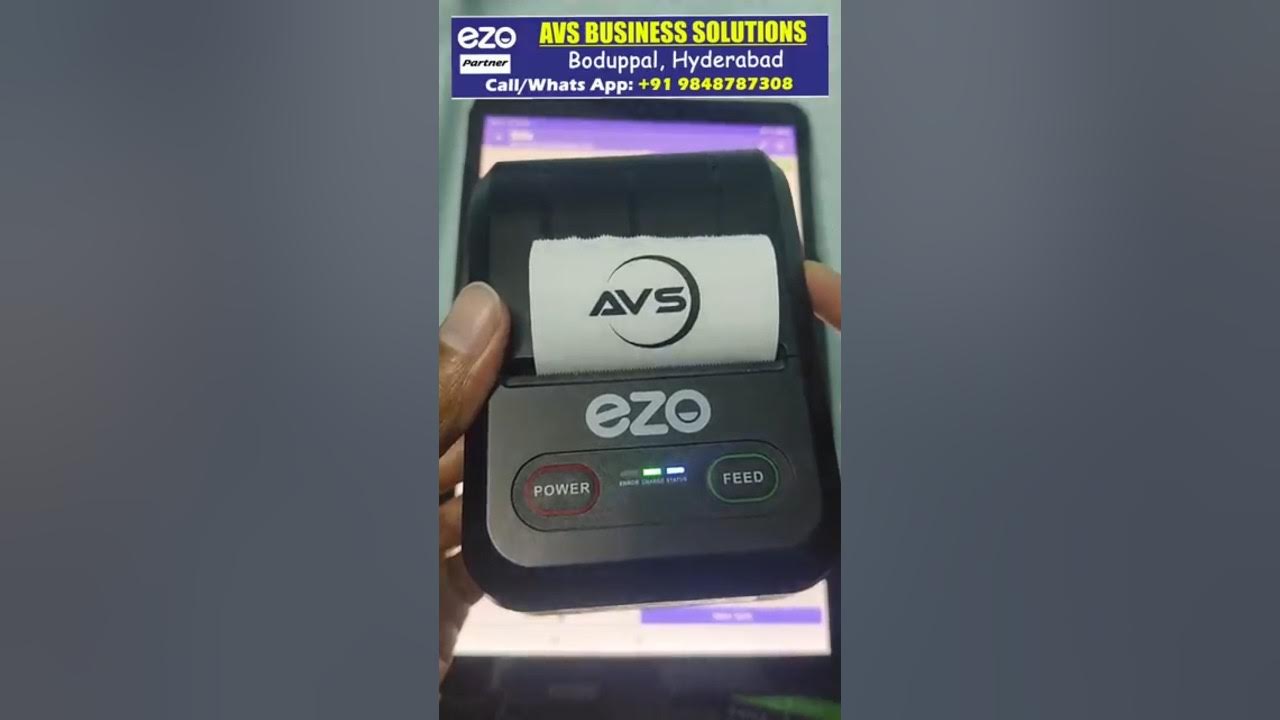 Ezo billing machine| Ezo printer| #ezo #ezoprinter #ezobillingmachine #fastbilling # ...