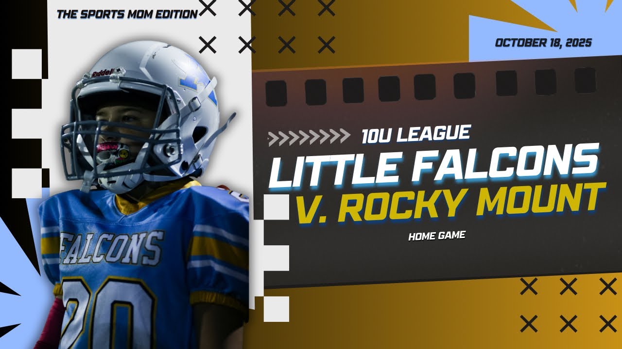 2025 10U League | Little Falcons v. Rocky Mount | the sports mom ...