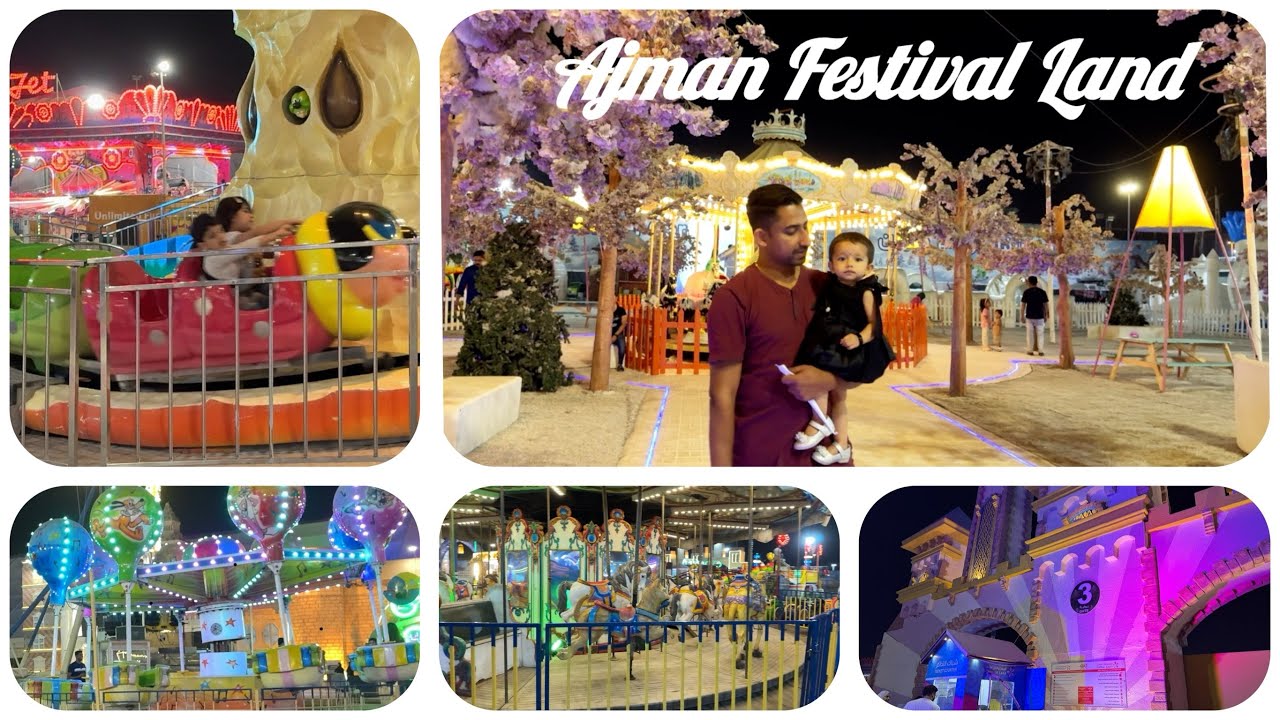 Ajman Festival Land |Rides | Entertainment |Must visit with children ...