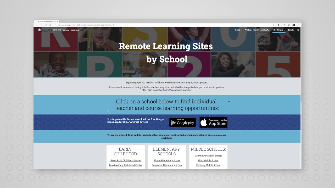 How to Connect to the Remote Learning Platform - YouTube