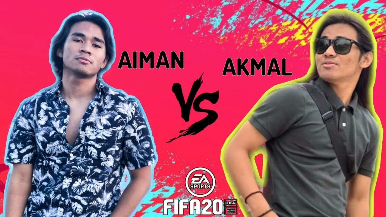 SIAPA YANG AKAN MENANG ? | LAWAN FIFA 20 | AIMAN VS AKMAL | PS4 ...