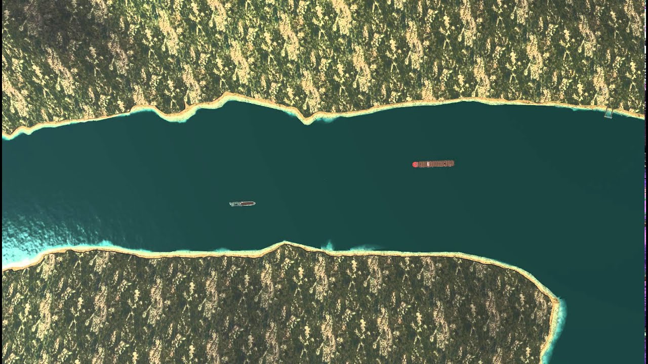COLREGs - Rule 9 - Scenario: A vessel proceeding along the course ...