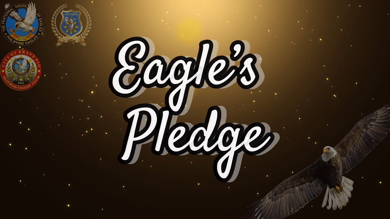 Eagles pledge (CBPMEC) - YouTube