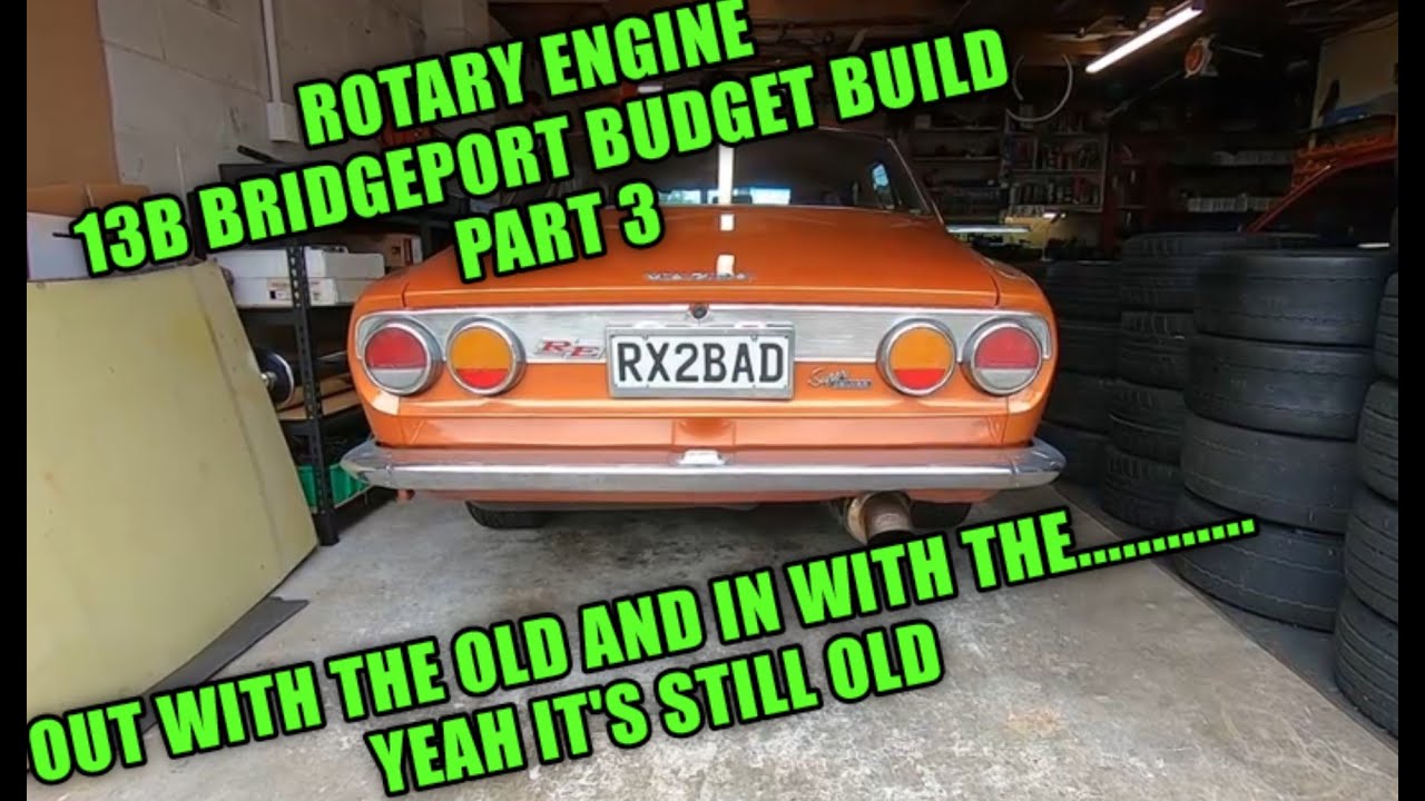 13B Bridgeport Budget Build - Part 3 - Putting the Engine in the Car - YouTube