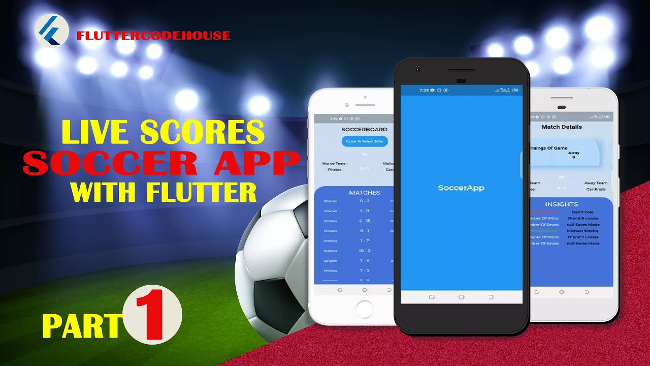Building A Beautiful Soccer App With Rest Apis Flutter Part 1 - YouTube