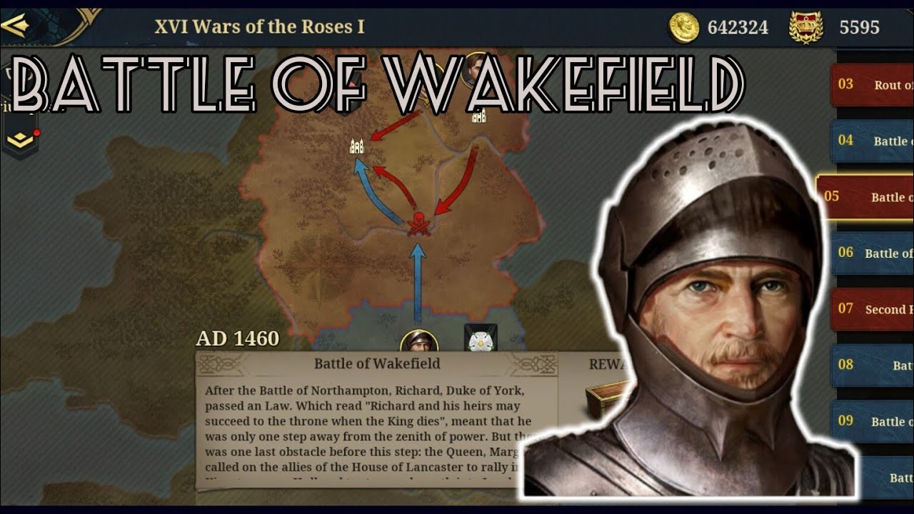 ew7 battle of Wakefield wars of the roses #ew7medieval - YouTube